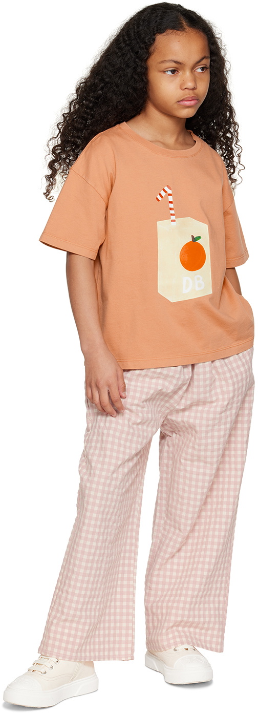 Daily Brat Kids Orange Drizzle Juice T-Shirt Daily Brat