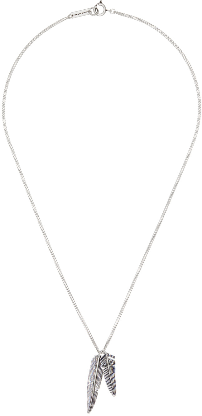 Isabel Marant Silver Curb Chain Necklace Isabel Marant