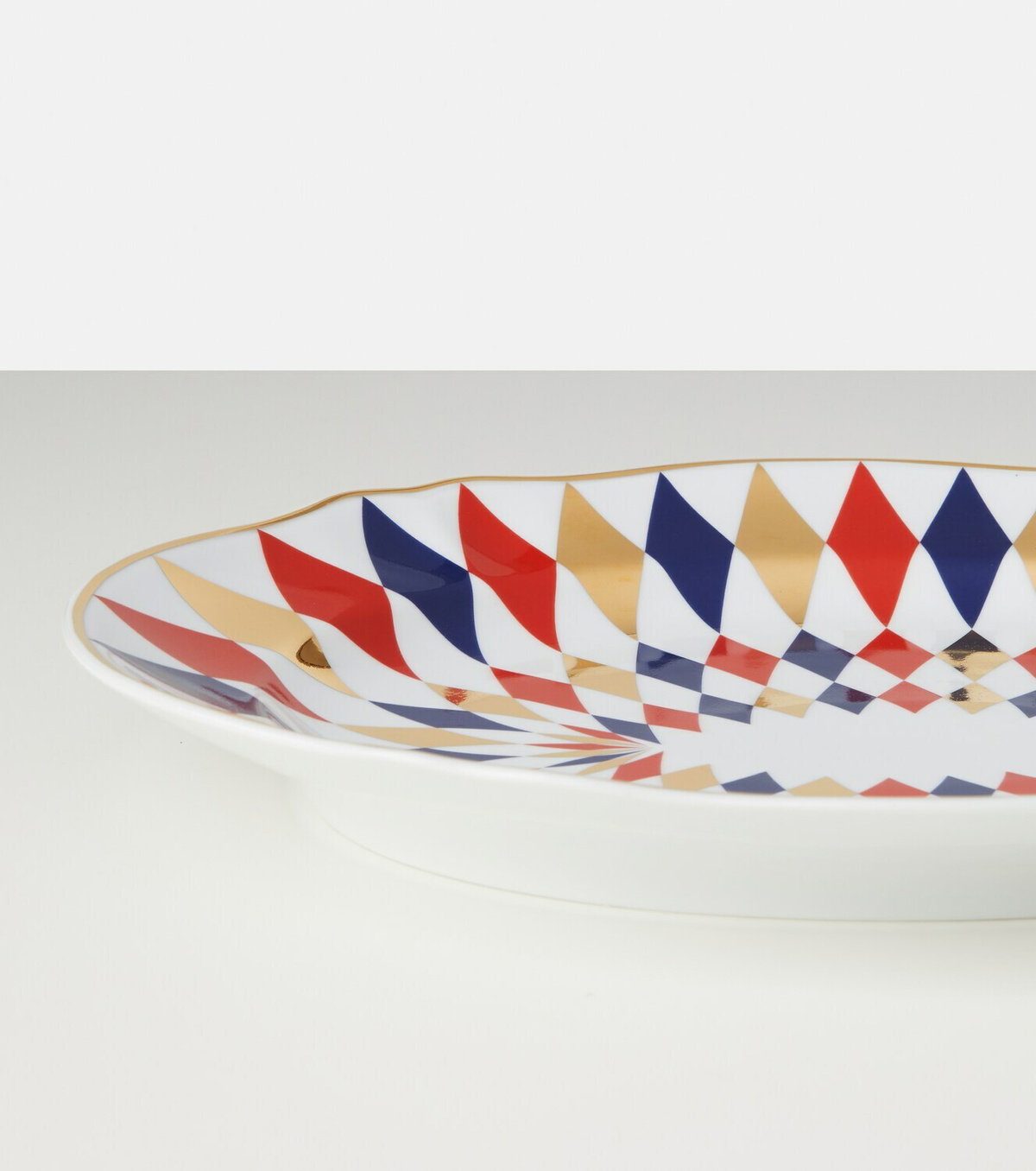 Bitossi - Set of 2 oval platters Bitossi Ceramiche