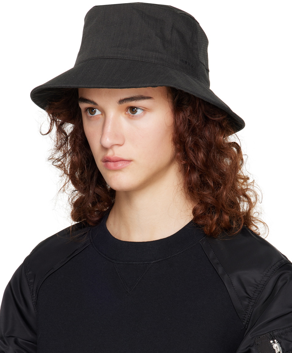 Snow Peak Black FR 2L Hat Snow Peak