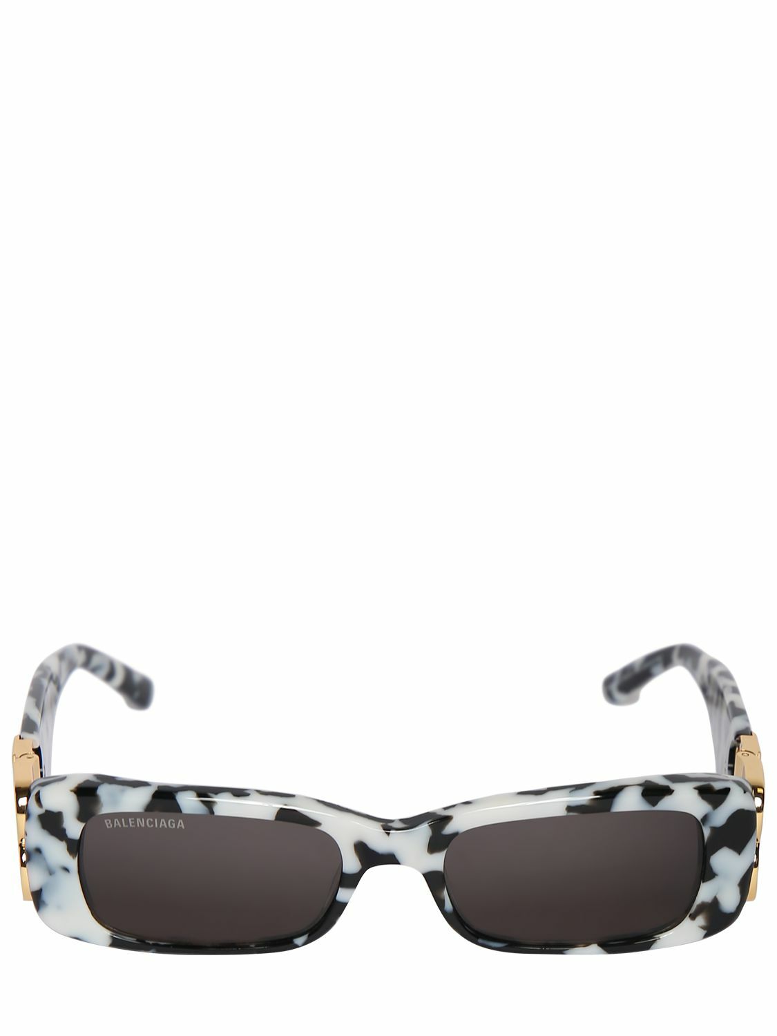 BALENCIAGA - Dynasty Rectangular Acetate Sunglasses Balenciaga