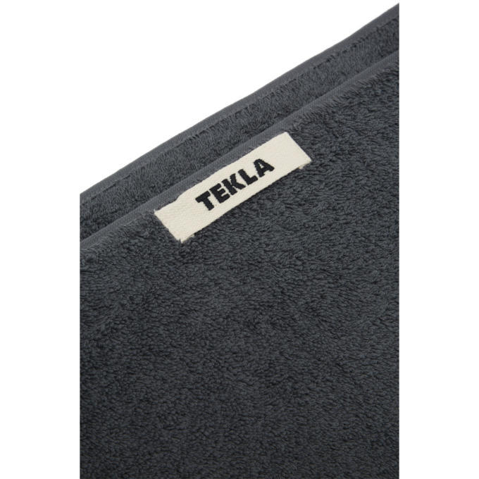 Tekla Grey Hand Towel Tekla Fabrics
