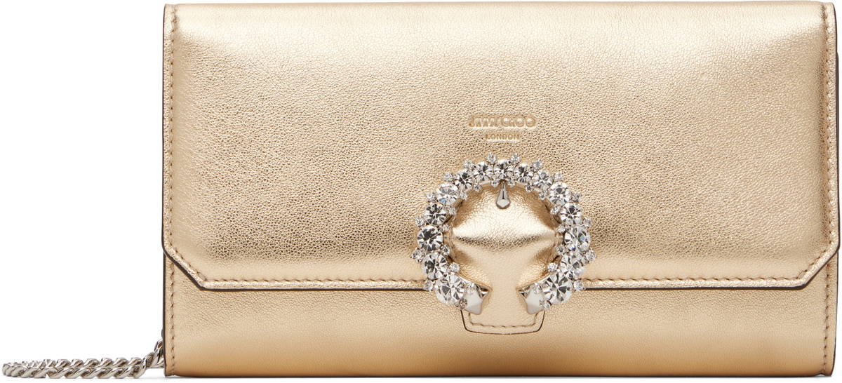Jimmy Choo Gold Wallet/Chain Bag Jimmy Choo