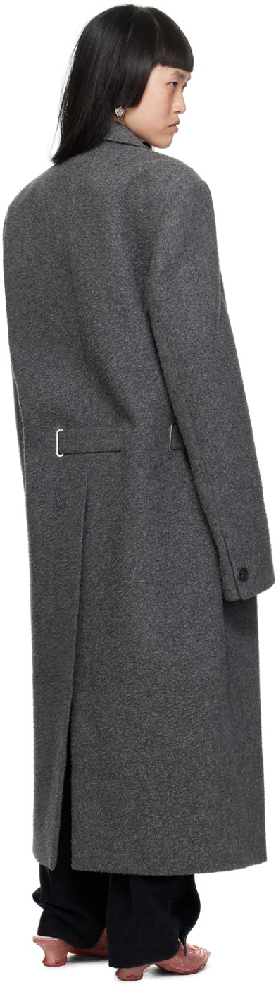 Y/Project Gray Y Belt Coat Y/Project