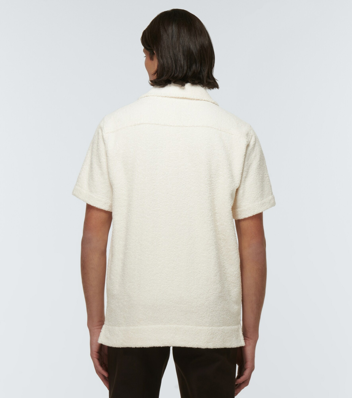 Orlebar Brown - Griffith terry bowling shirt Orlebar Brown