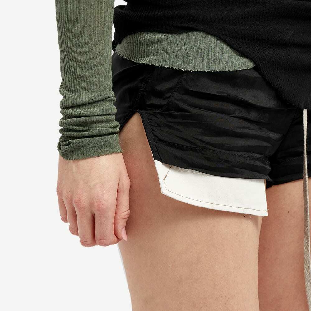 Rick Owens Women's Boxer Short in Black Rick Owens