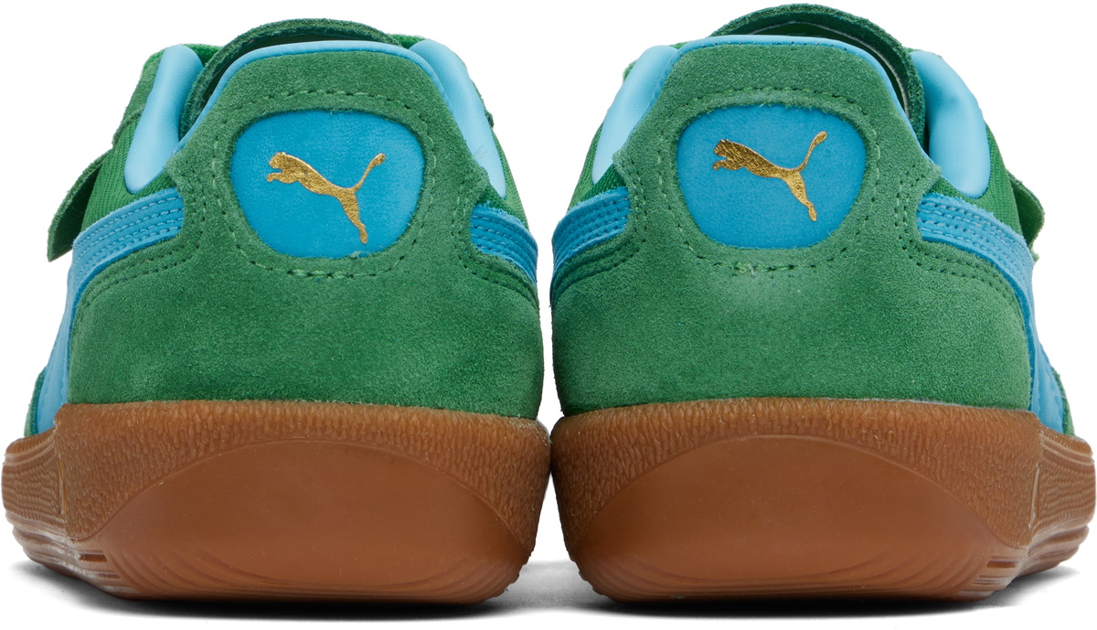 PUMA Green Palermo Vintage Update Sneakers Puma