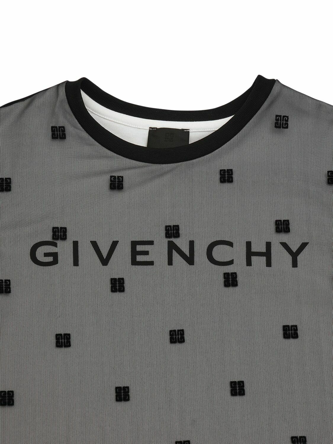 GIVENCHY Mesh Logo Dress Givenchy