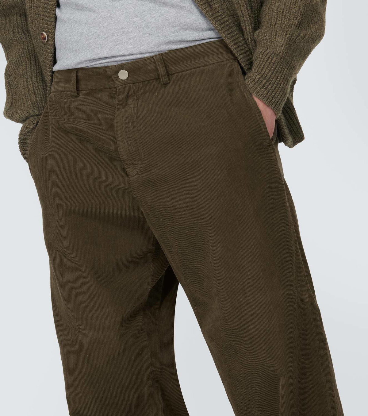 Ranra Kennari corduroy straight pants RANRA