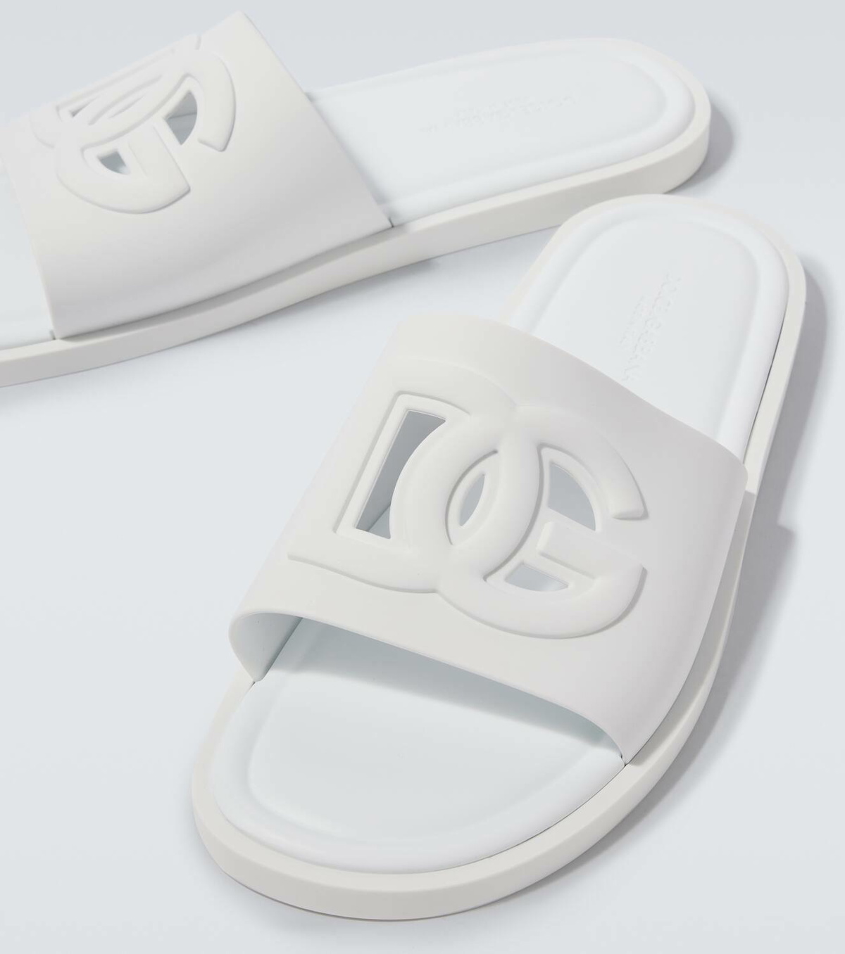 Dolce&Gabbana DG cutout slides Dolce & Gabbana