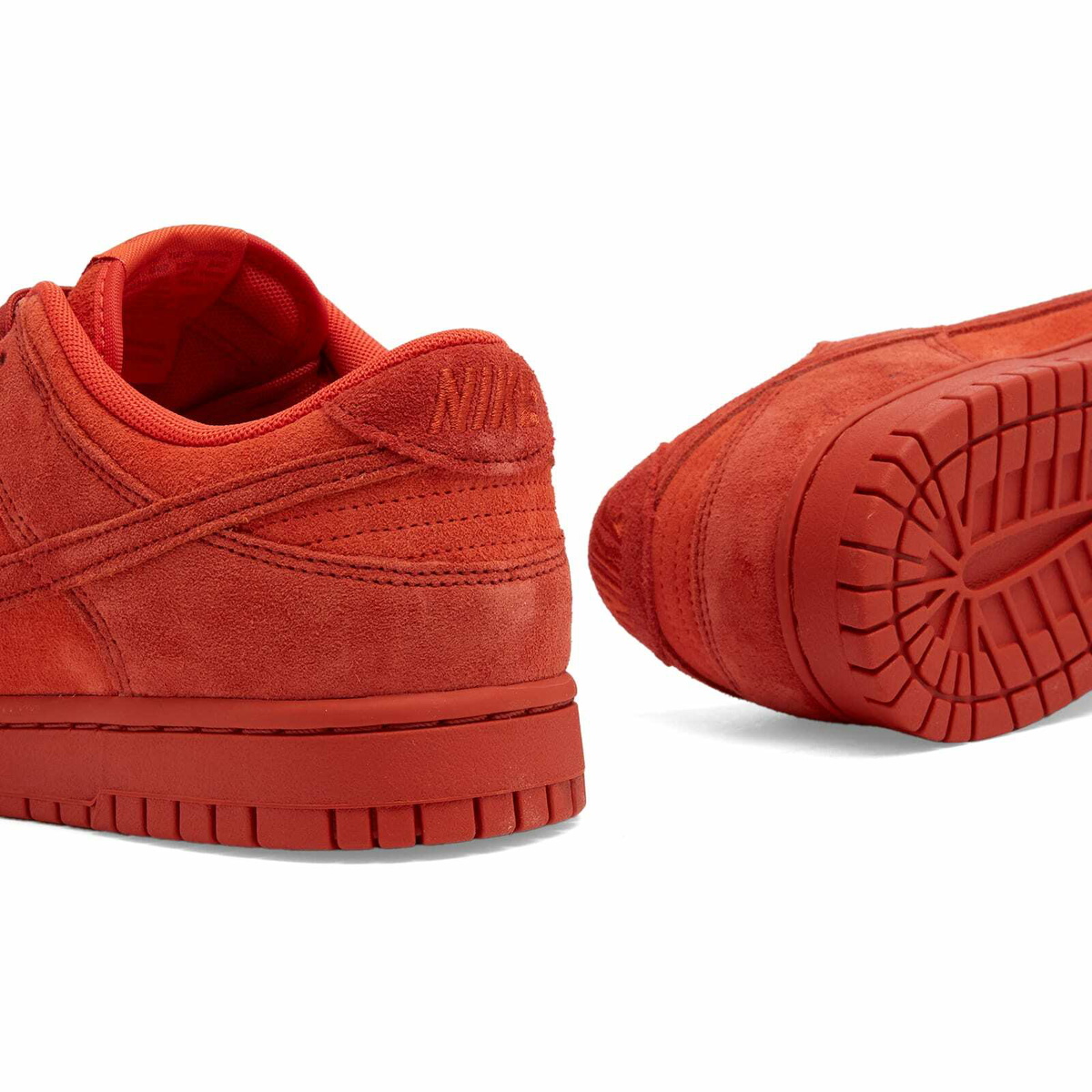 Nike Women's Dunk Low Og Sneaker in Red/Dragon Red Nike