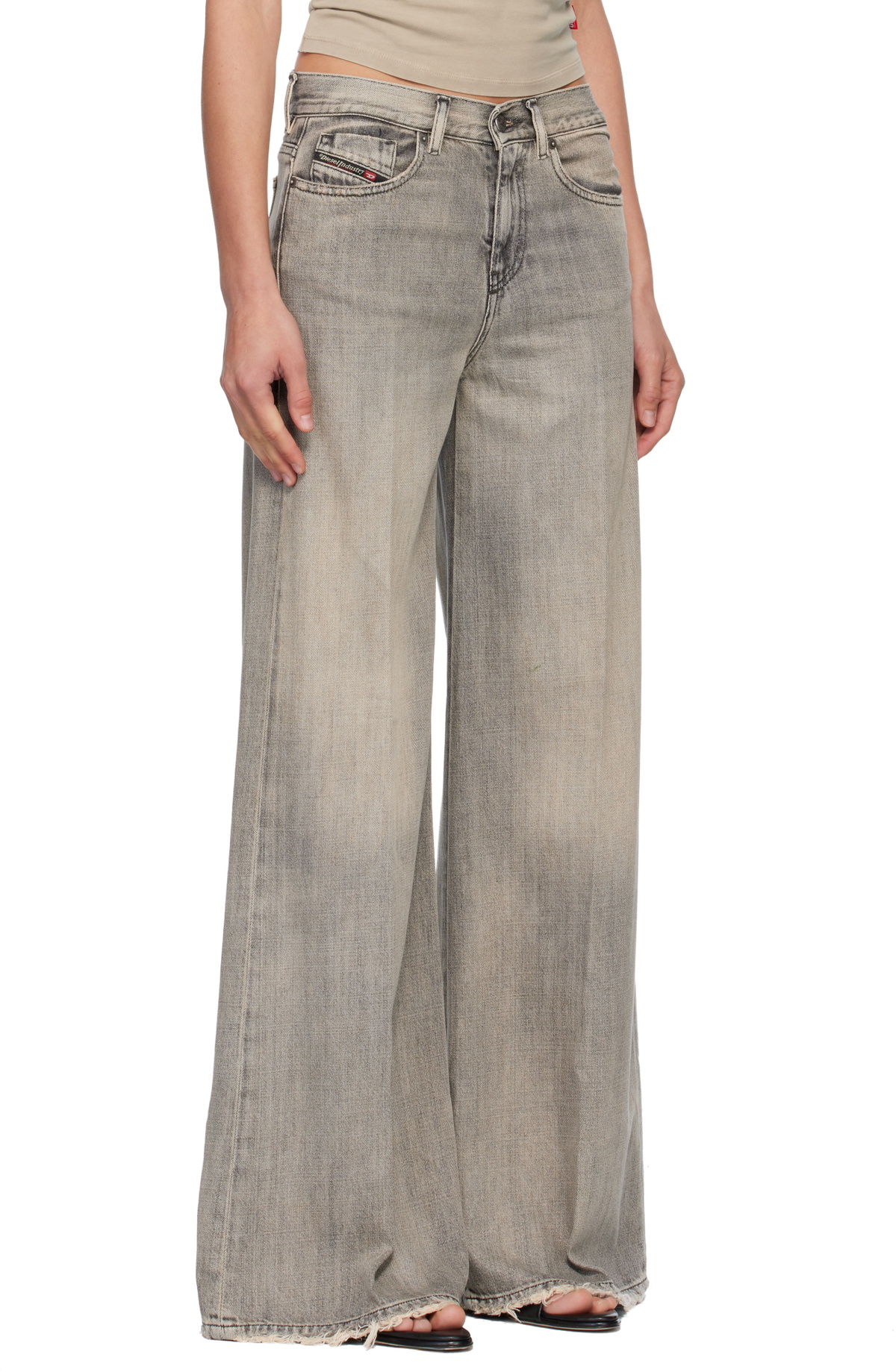 Diesel Gray Flare 1978 D-Akemi Jeans Diesel