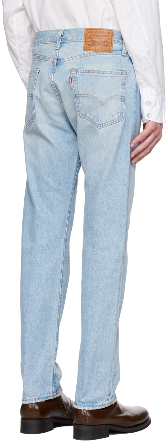 Levi's Blue 551 Z Authentic Straight Jeans Levi's Red