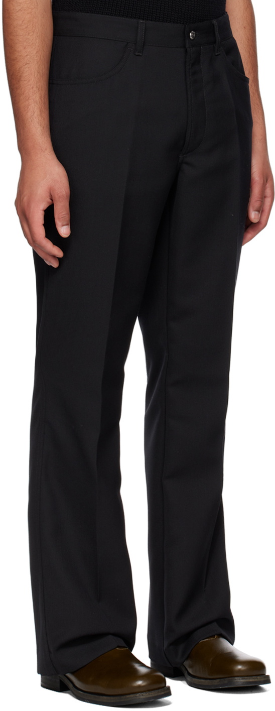 Second/Layer Black Valluco Trousers Second/Layer