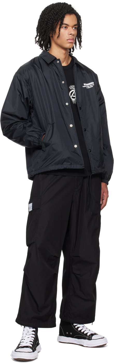 Neighborhood Black Snap Jacket Neighborhood