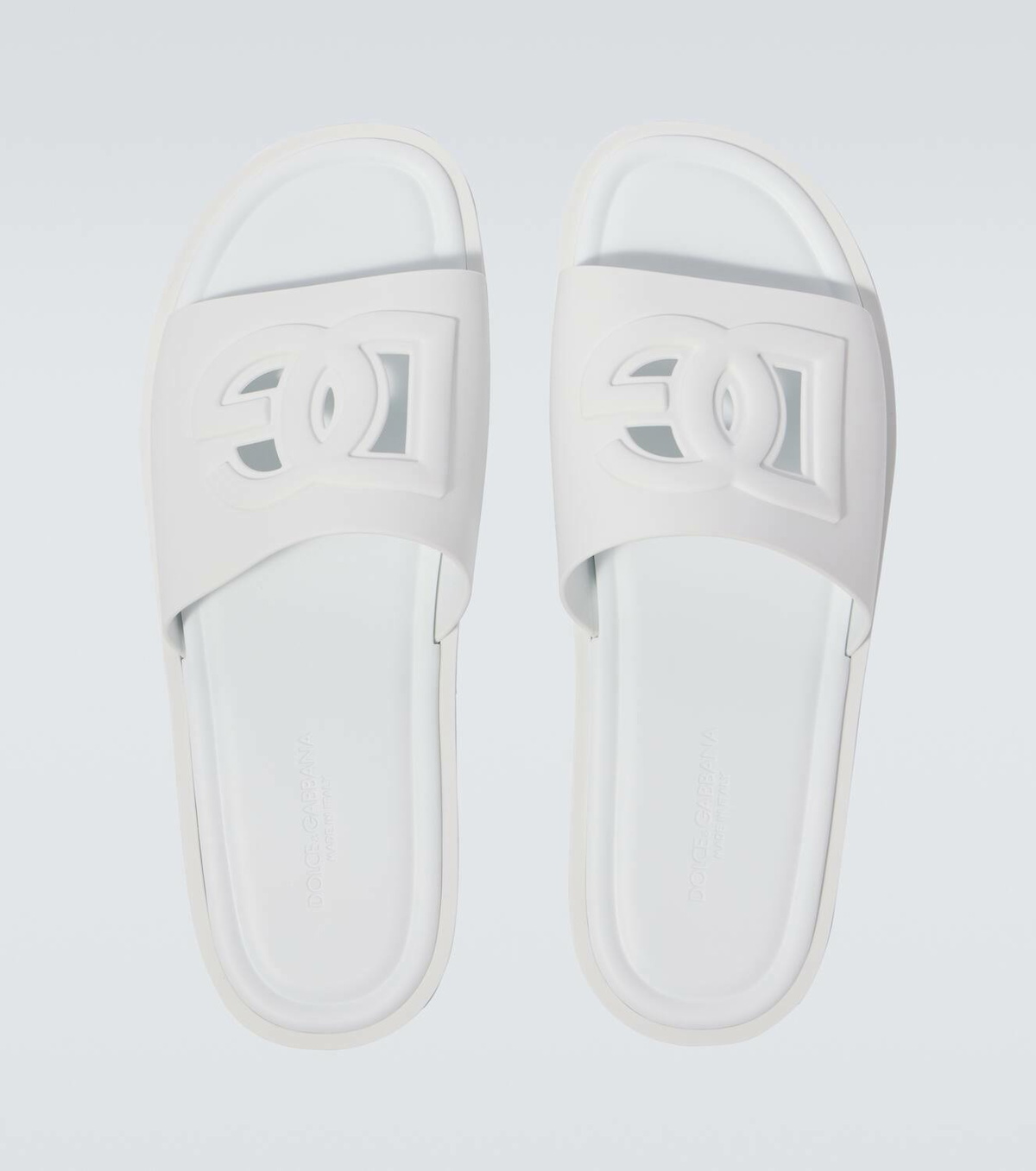 Dolce&Gabbana DG cutout slides Dolce & Gabbana