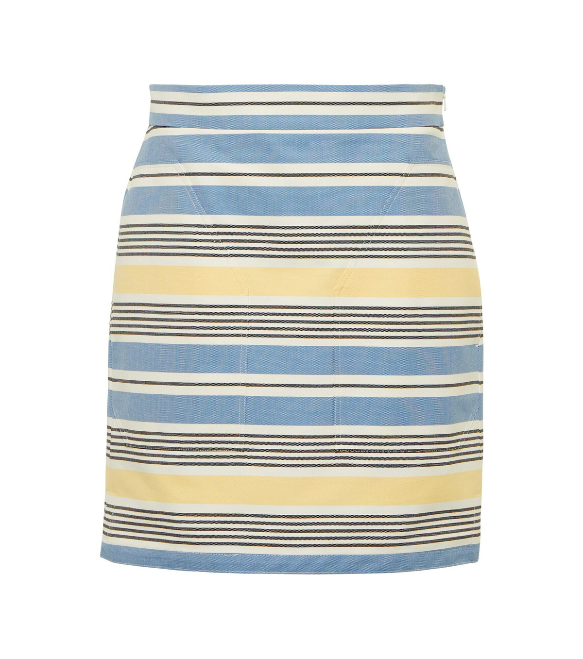 Max Mara - Pere striped cotton miniskirt Max Mara