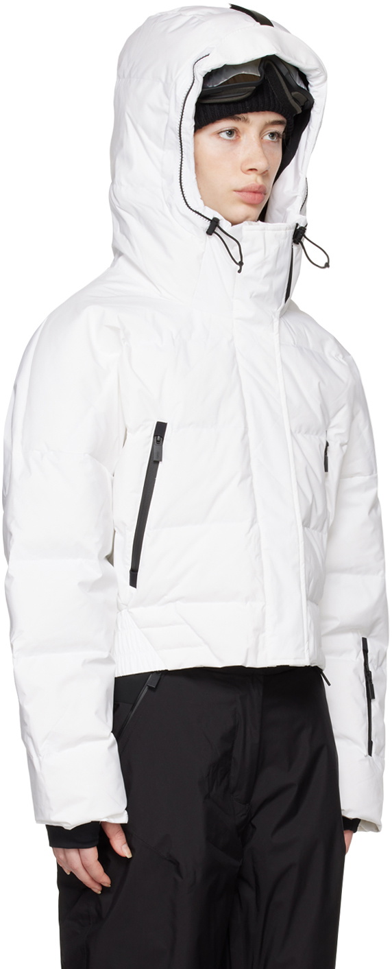 Templa White Monica Down Jacket Templa