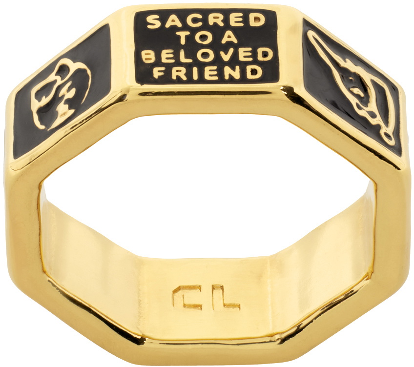 Chopova Lowena Gold Beloved Friendship Ring Chopova Lowena