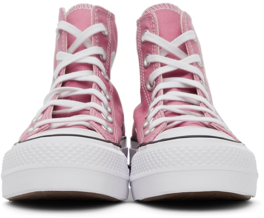 Converse Pink Chuck Taylor All Star Lift High Sneakers Converse