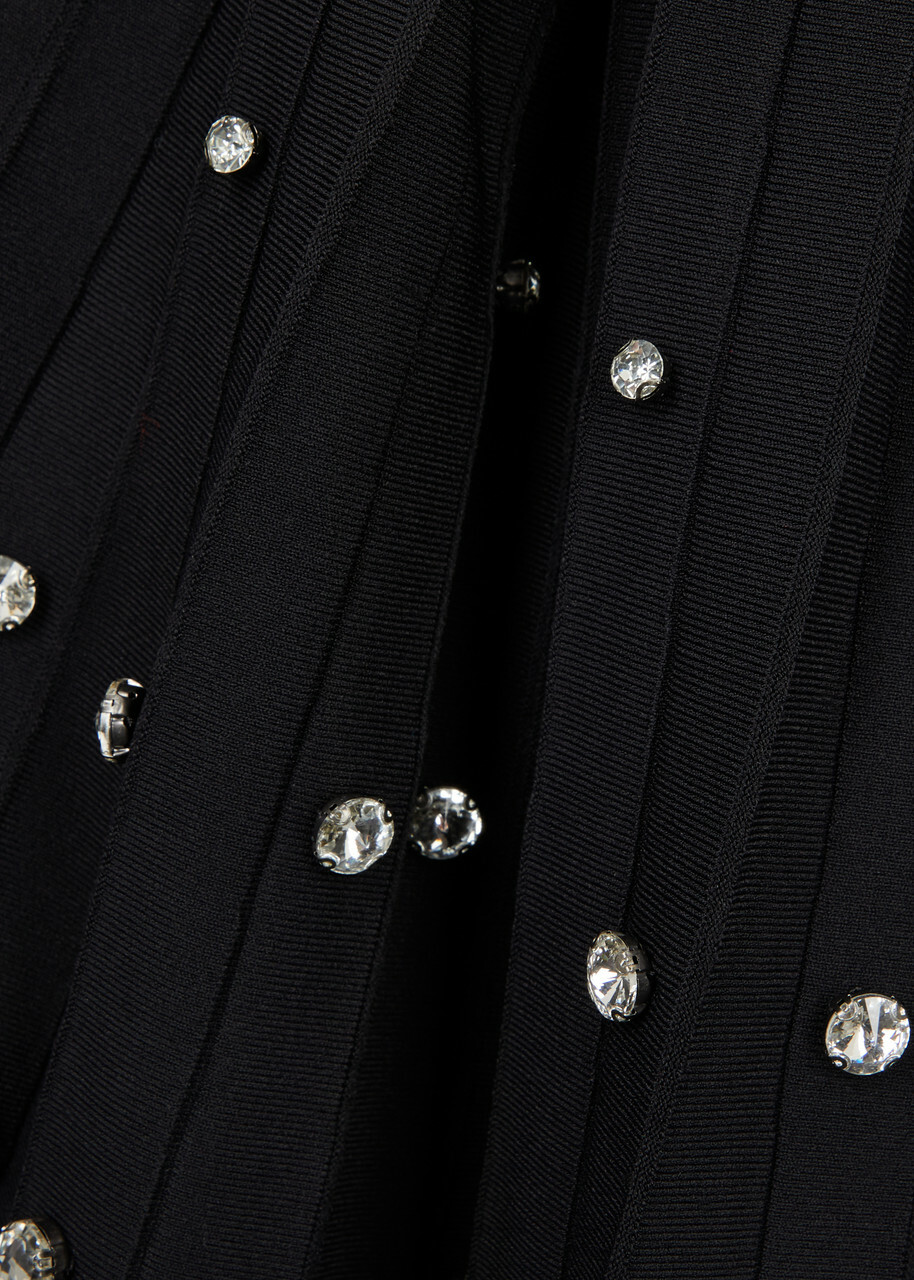 Jonathan Simkhai Primrose Crystal-embellished Stretch-knit Midi Skirt ...