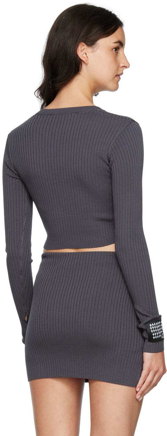 Ksubi Gray Transcend Cardigan Ksubi