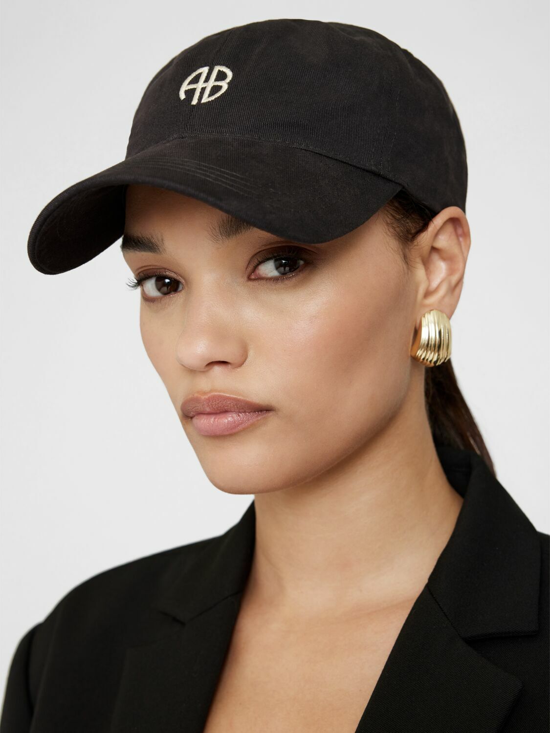 ANINE BING Jeremy Cotton Baseball Cap ANINE BING