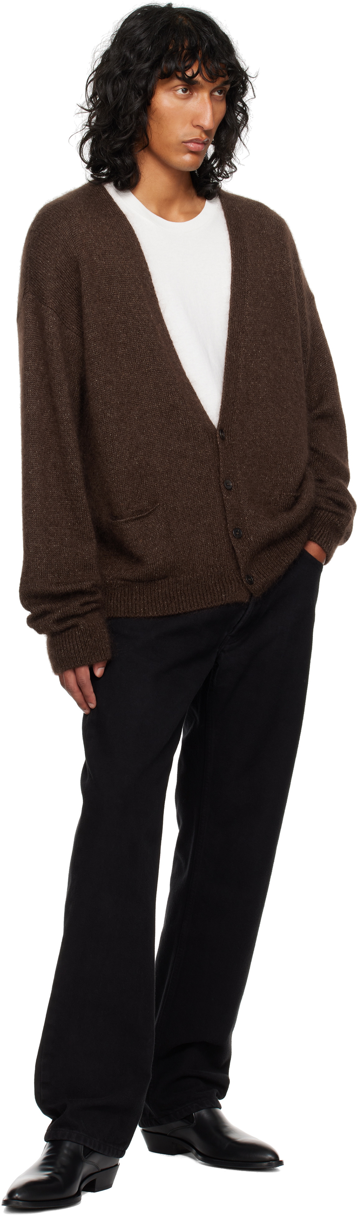 The Row Brown Howser Cardigan The Row