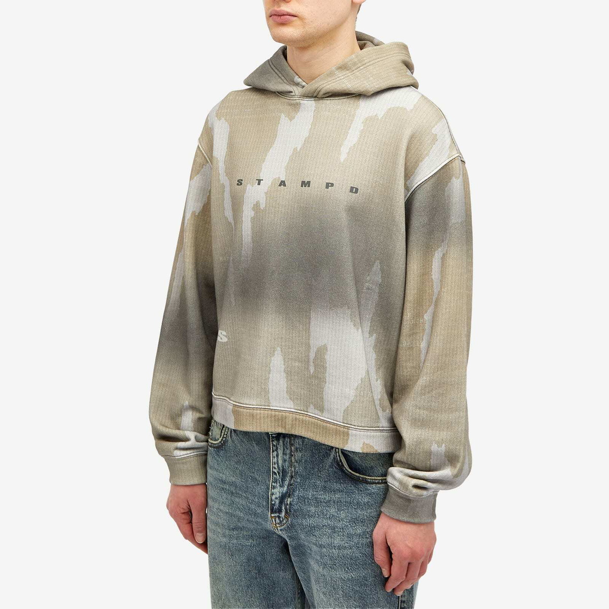 Stampd Men's Hoodie in Ikat Camo Stampd