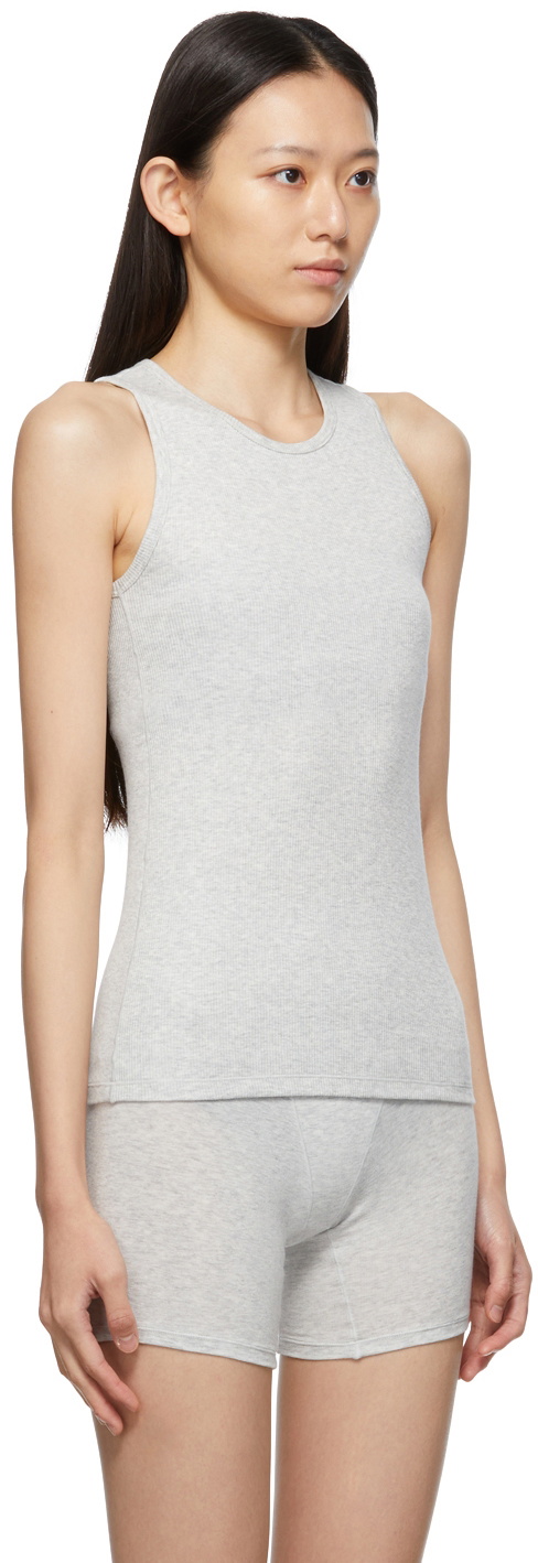 SKIMS Grey Boyfriend Tank Top SKIMS