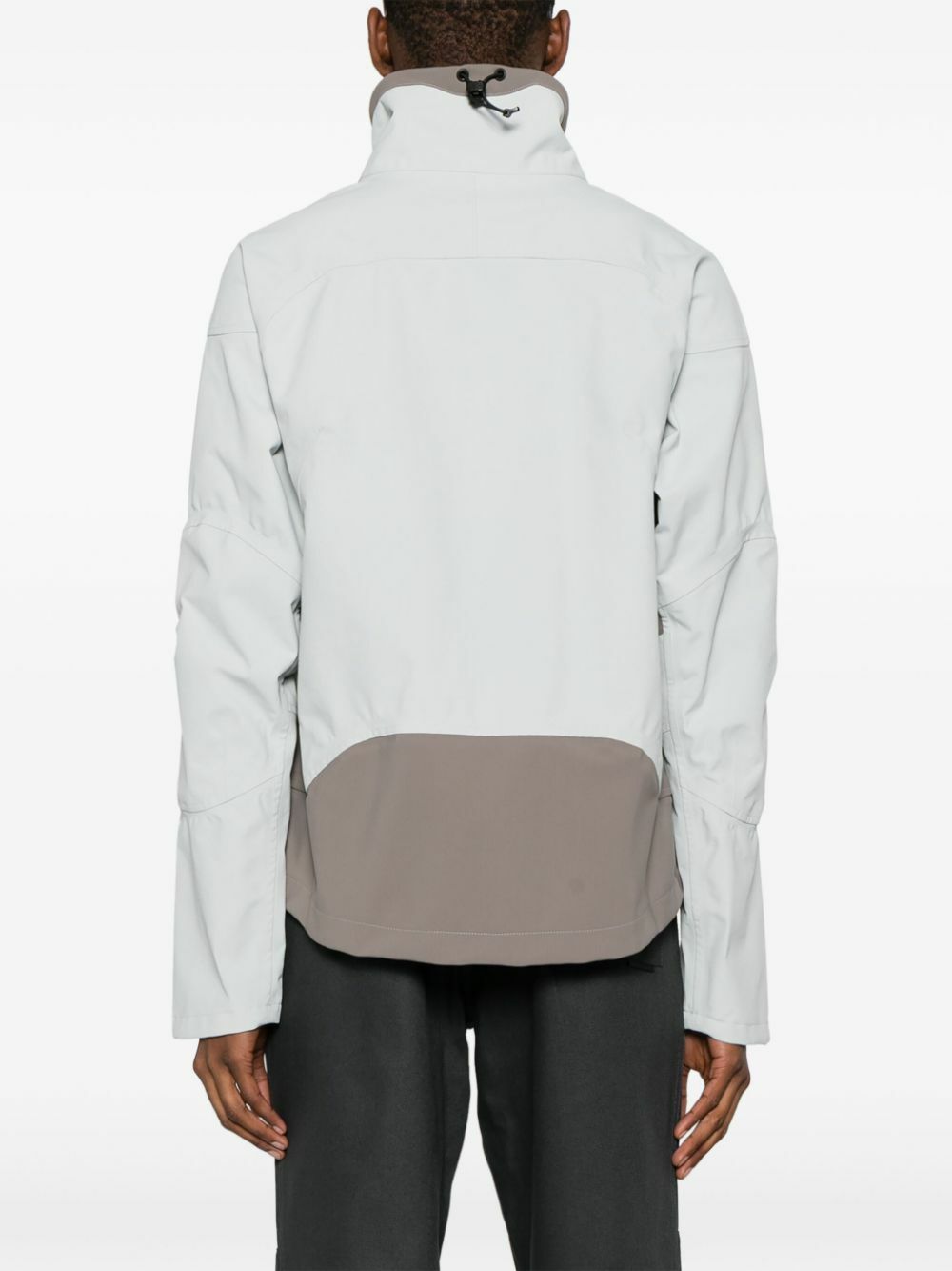 GR10K Grey Skeleton Canvas Windbreaker GR10K