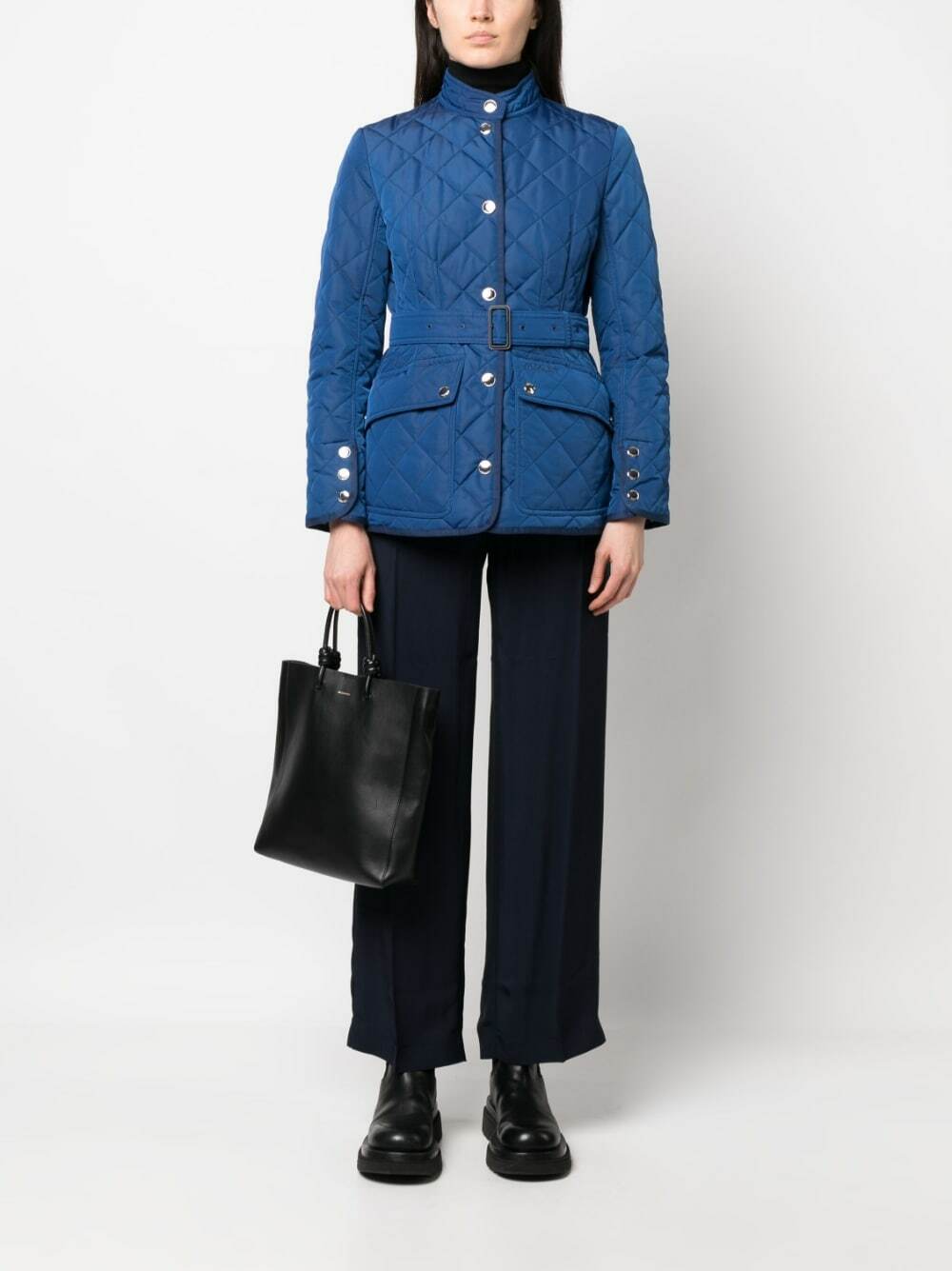 BURBERRY - Quilted Short Jacket Burberry