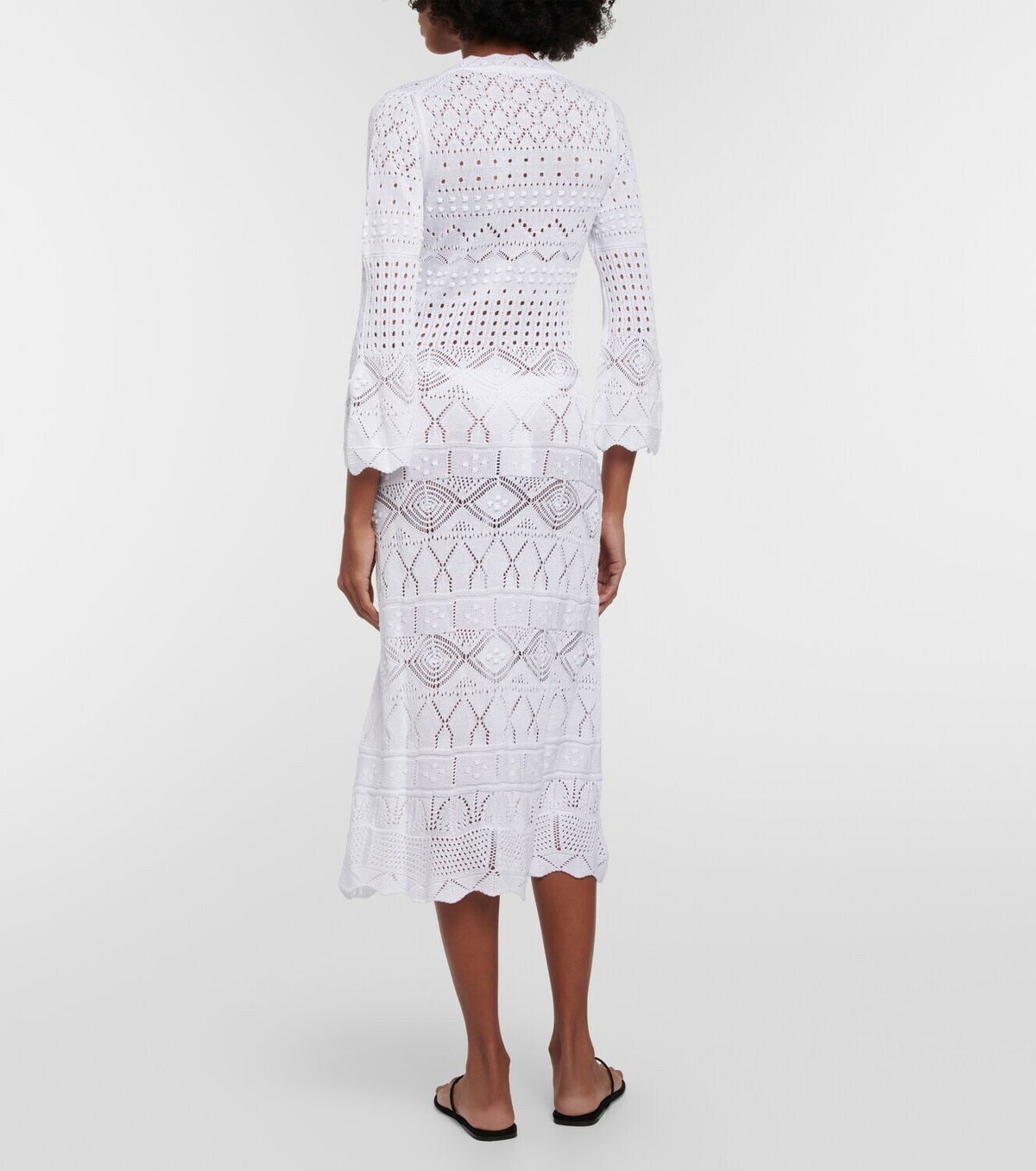 Eres Annette cotton-blend midi dress ERES