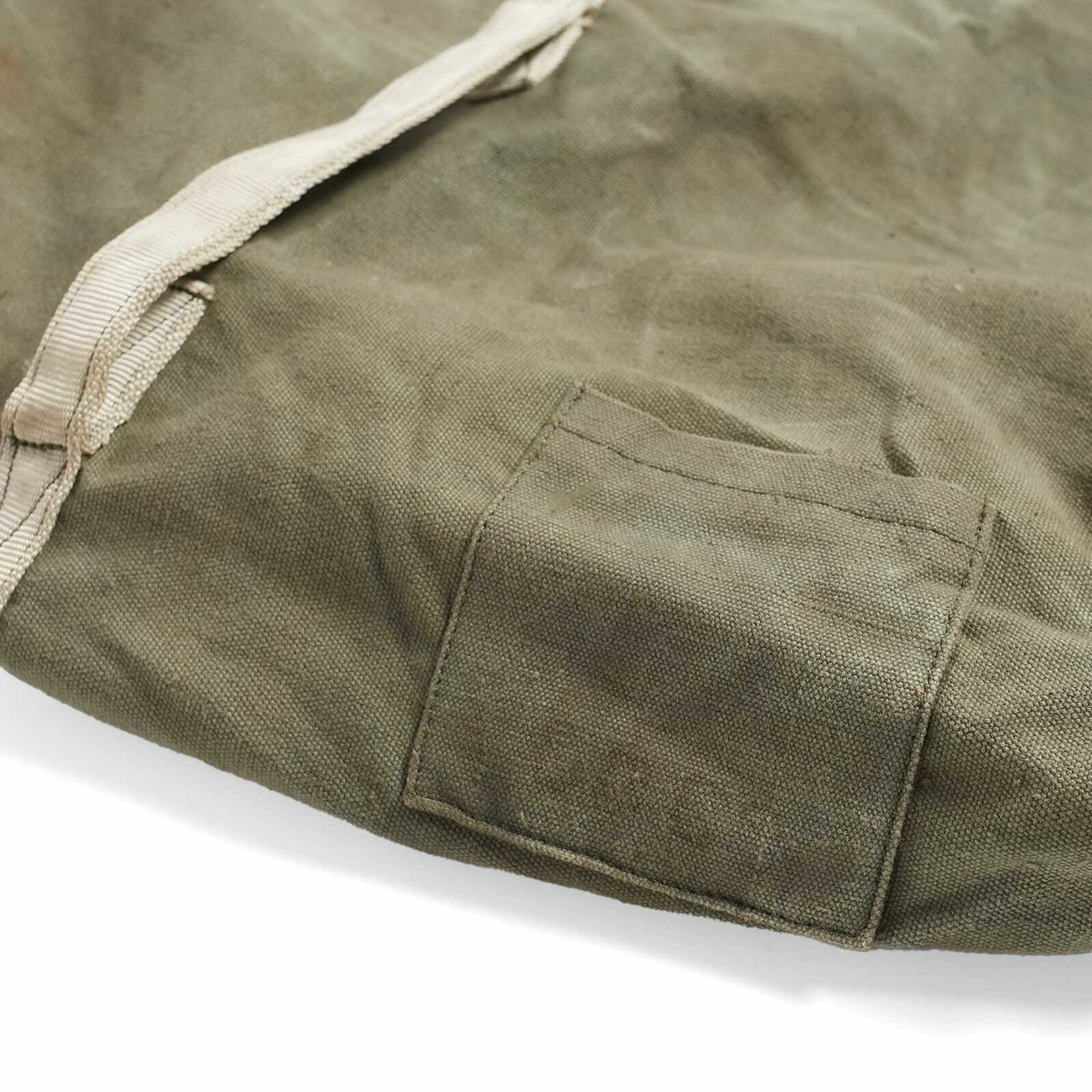 Puebco Vintage Material Shoulder Bag in Olive Puebco