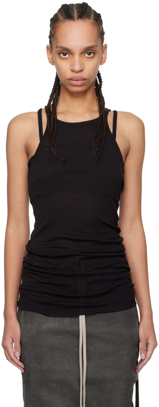 Rick Owens DRKSHDW Black DRK Tank Top Rick Owens Drkshdw