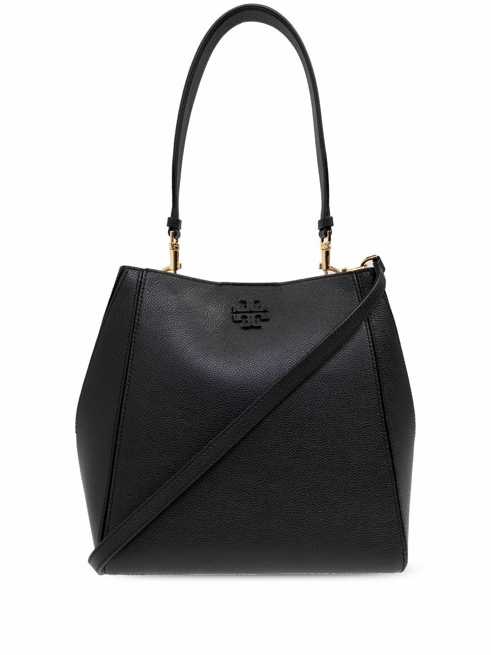 Tory Burch Black McGraw Leather Tote Bag Tory Burch
