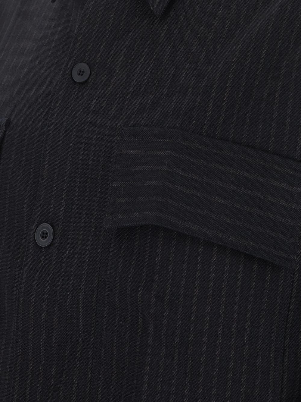 Closed Wool Lines Shirt Closed
