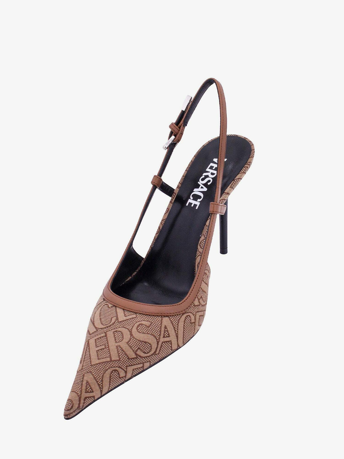 Versace Décolleté Brown Womens Versace