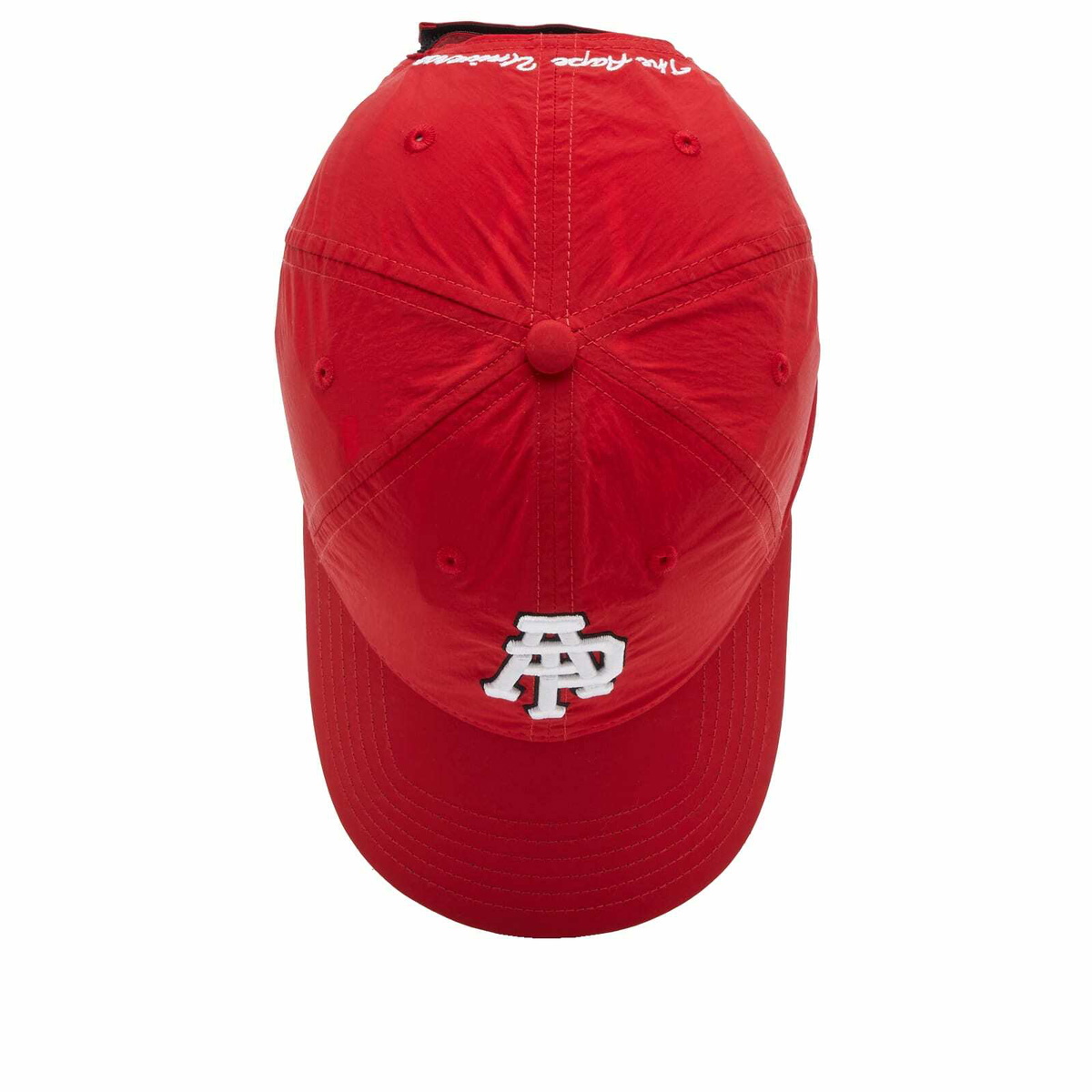Men's AAPE College Logo Baseball Cap in Light Red AAPE by A Bathing Ape
