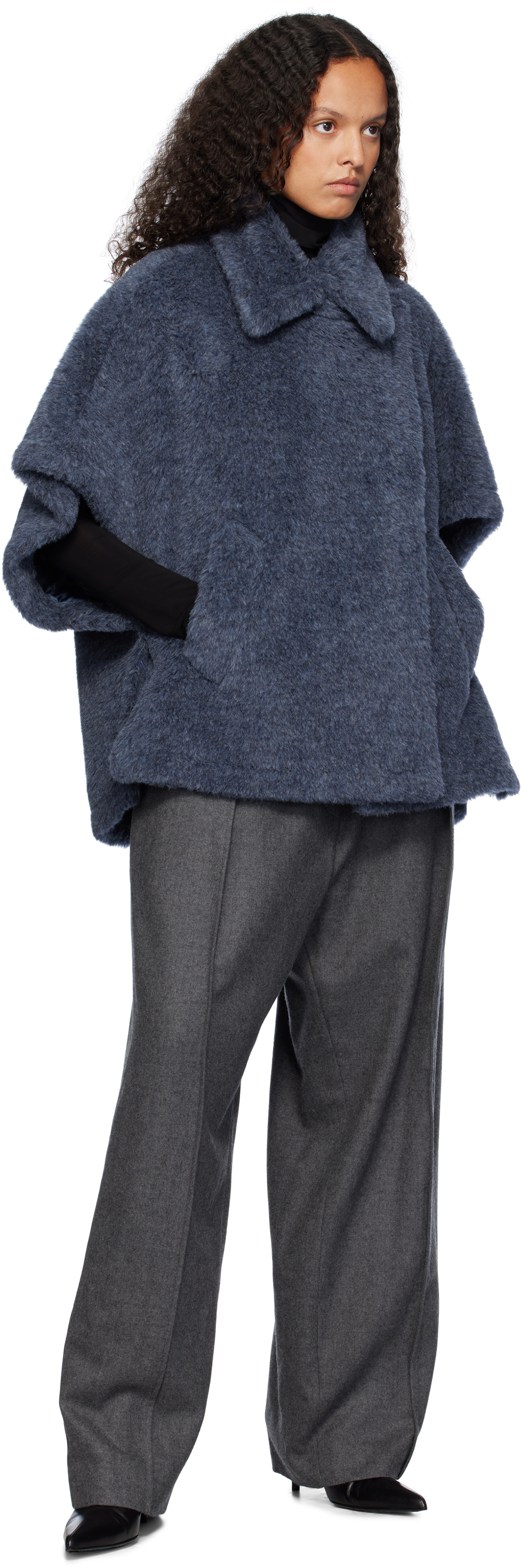 Max Mara Blue Tebe1 Jacket Max Mara