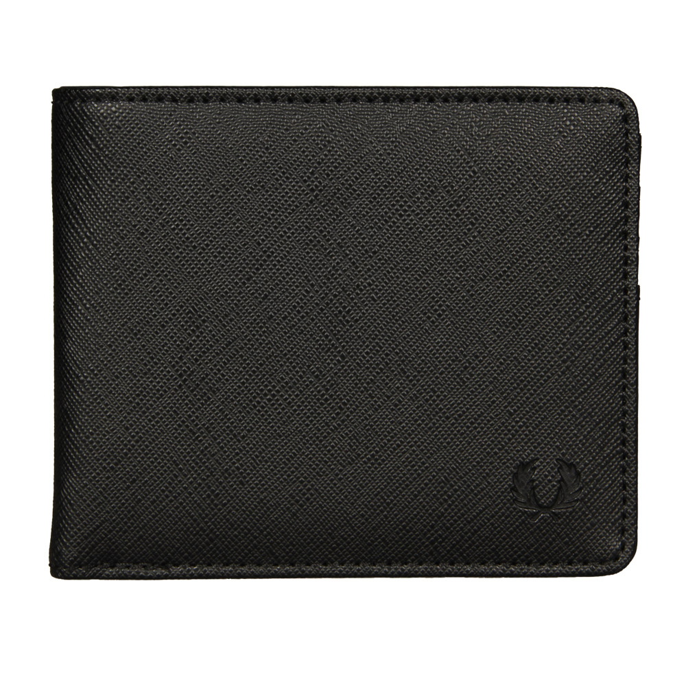 Billfold Wallet - Black Saffiano Fred Perry