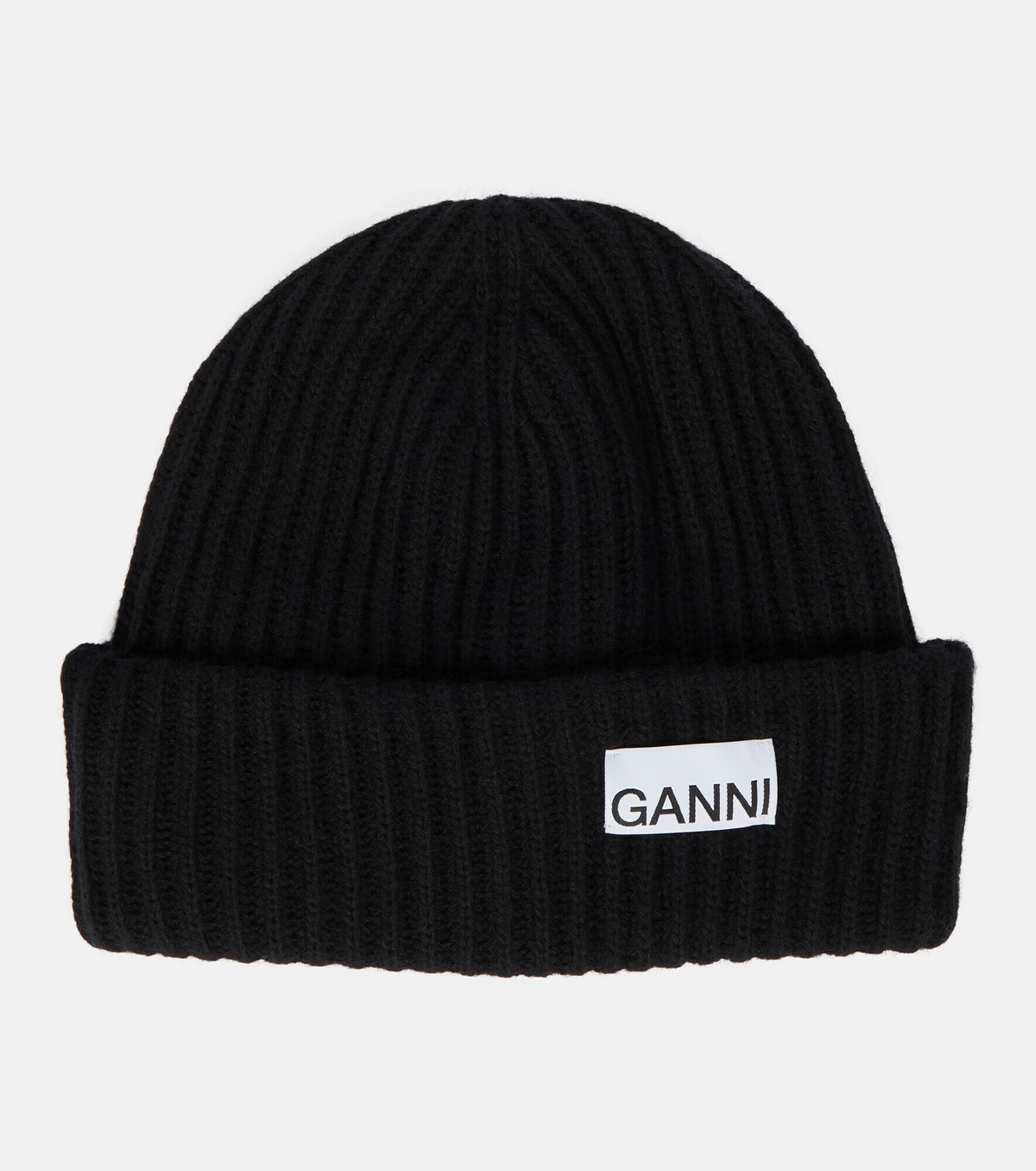 Ganni - Wool-blend beanie GANNI