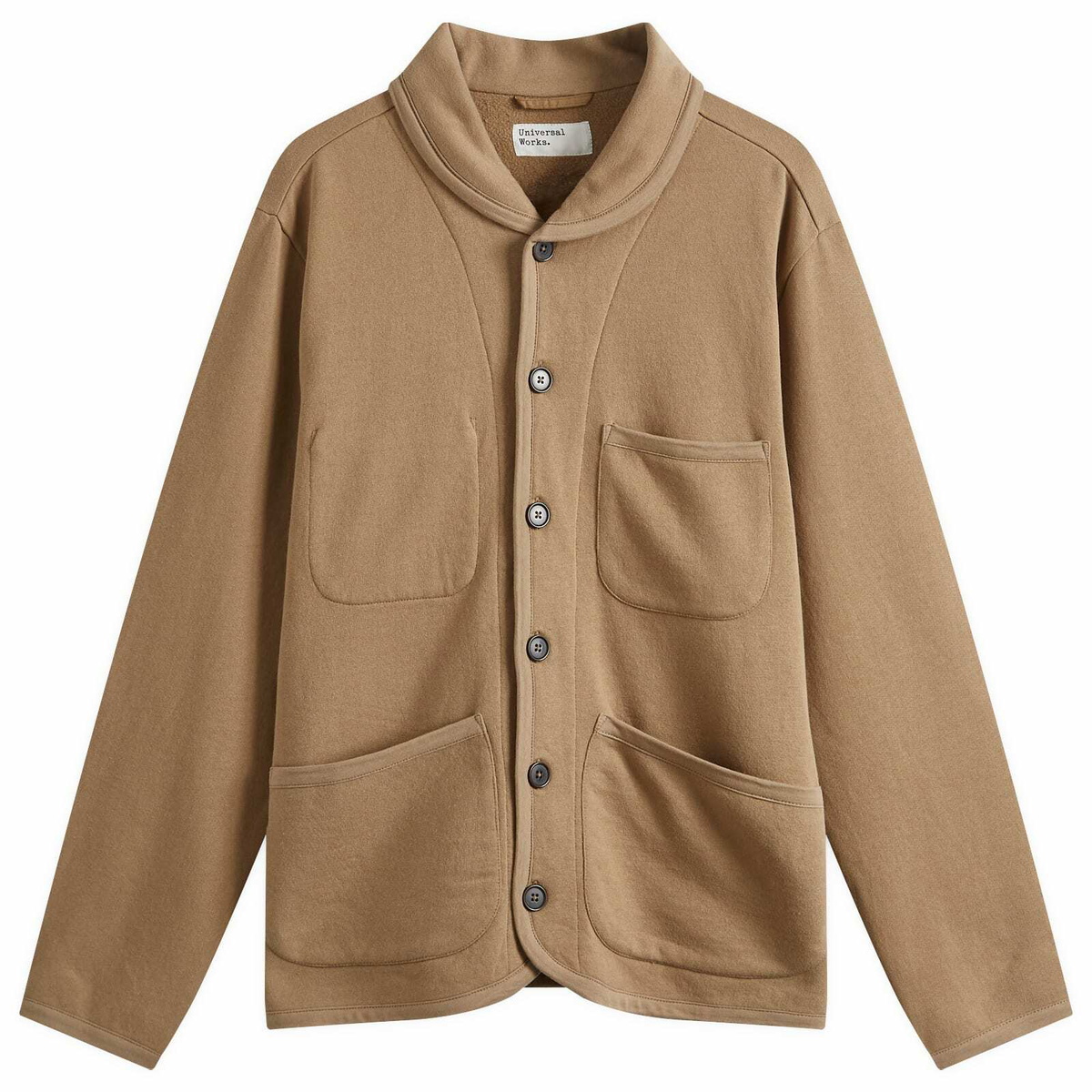 Universal Works Men's Sports Work Jacket in Sand Universal Works