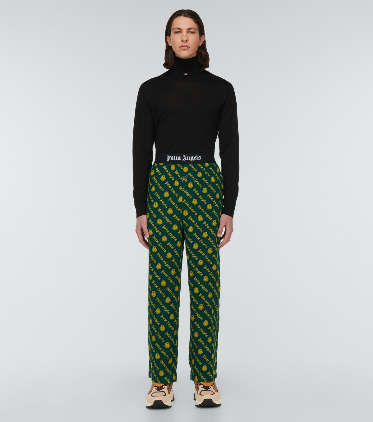 Moncler Genius - 8 Moncler Palm Angels Lite Runner low-top sneakers ...