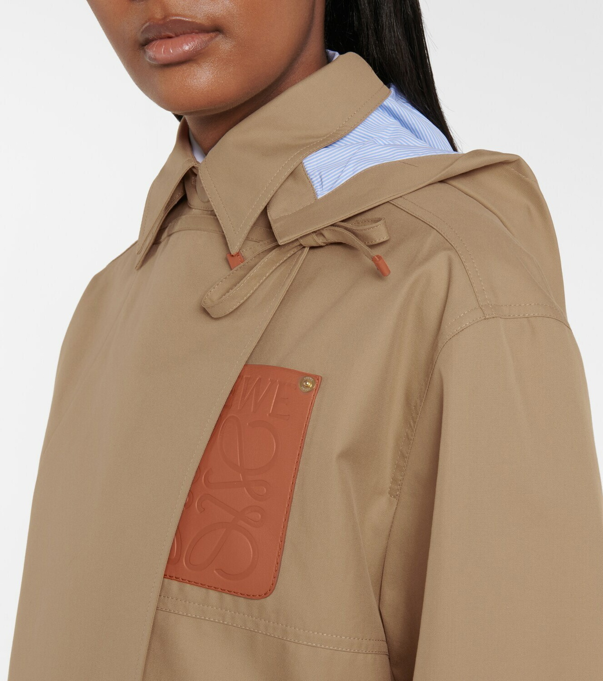 Loewe - Cotton toile parka Loewe