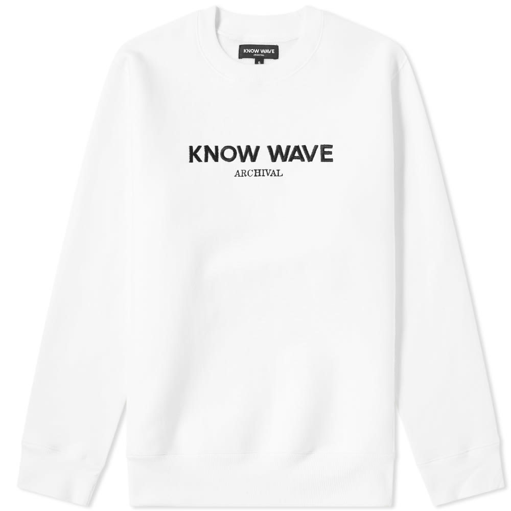 Know Wave Archival Crew Sweat Know Wave