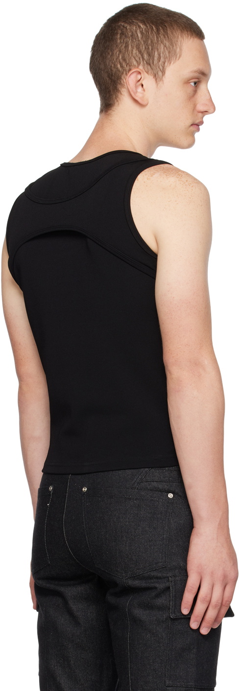 MISBHV Black Layered Tank Top MISBHV