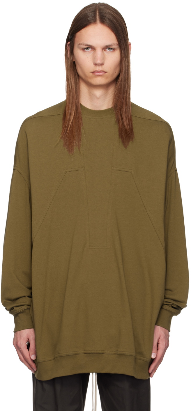Rick Owens Khaki Peter Sweatshirt Rick Owens