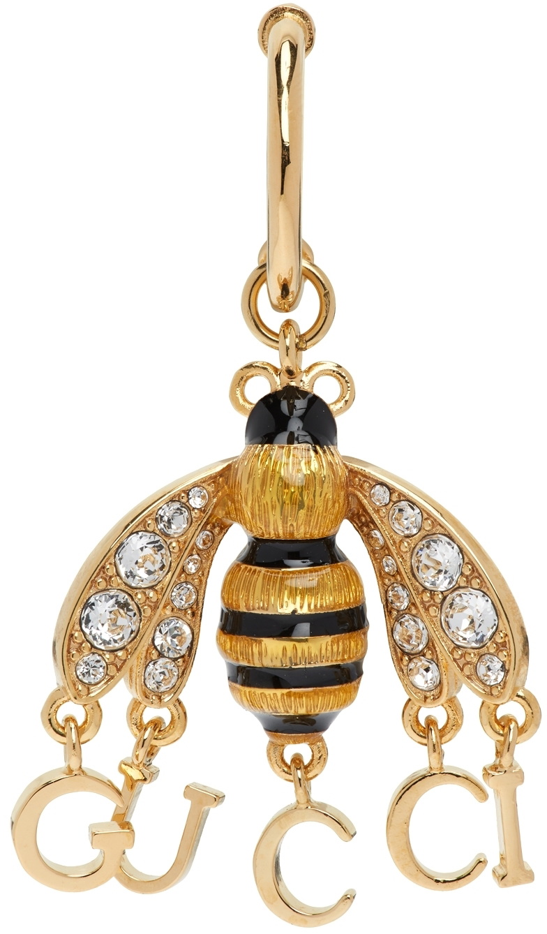 Gucci Gold Bee Motif Earring Gucci