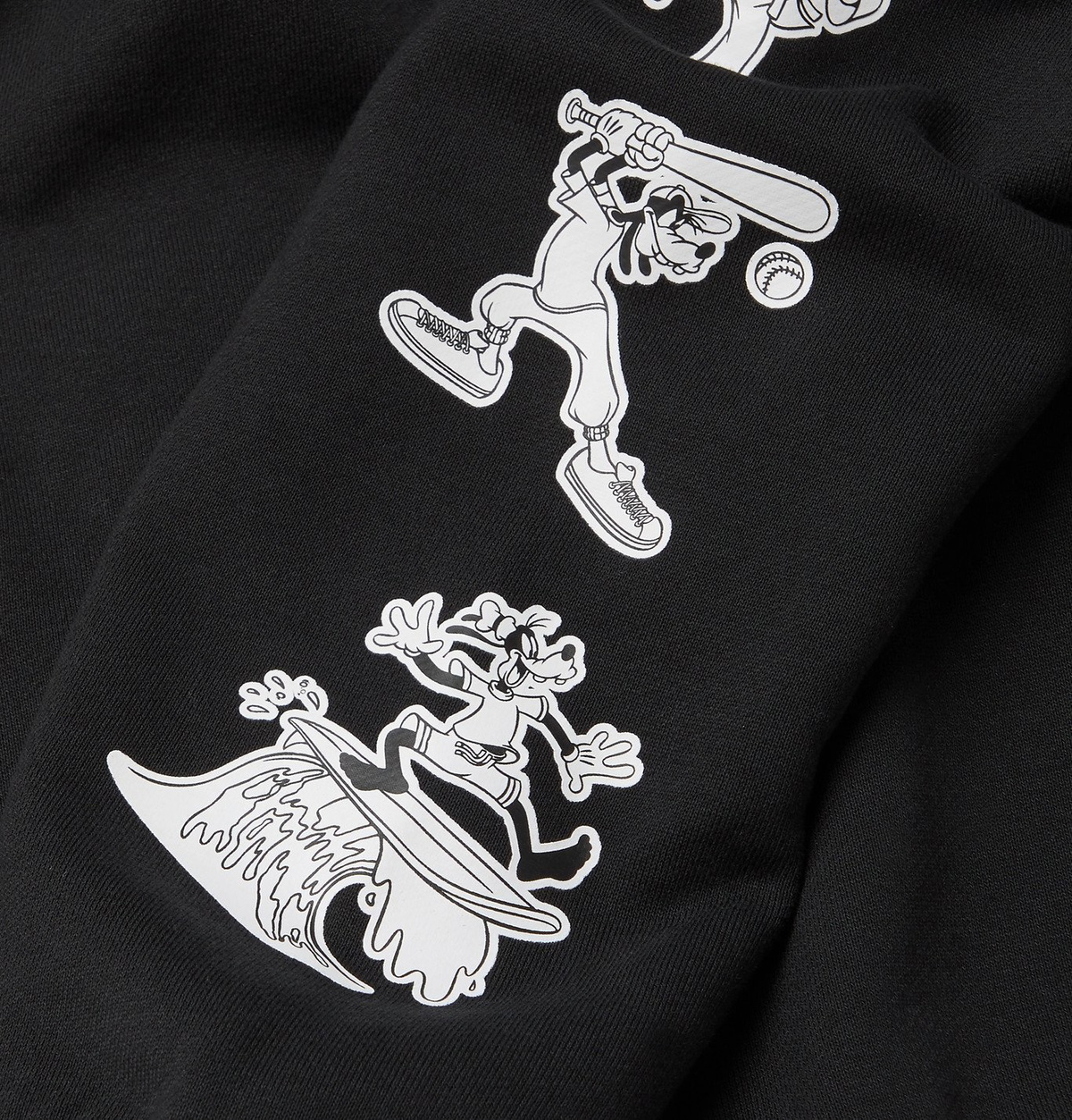 adidas Originals - Disney Goofy Printed Loopback Cotton-Jersey ...